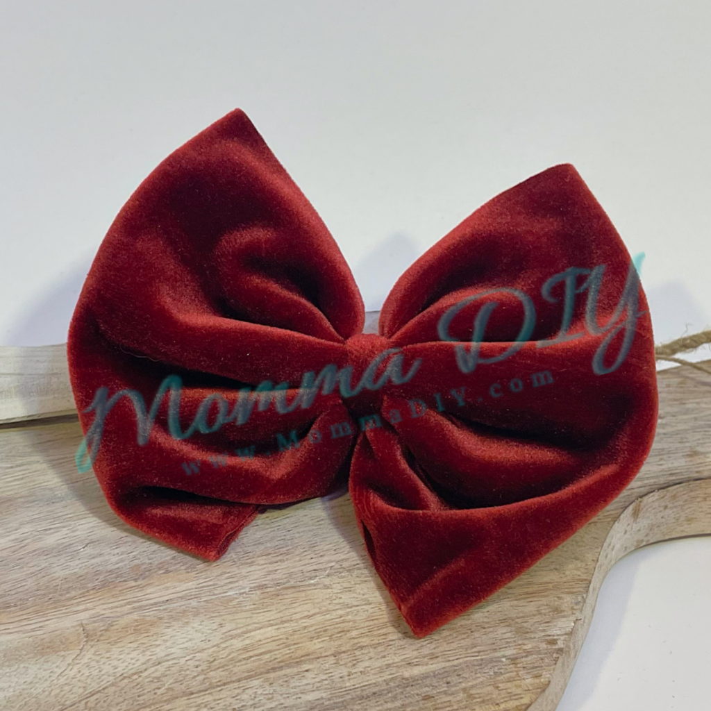 Large Fuzzy Heart Bow – Momma DIY
