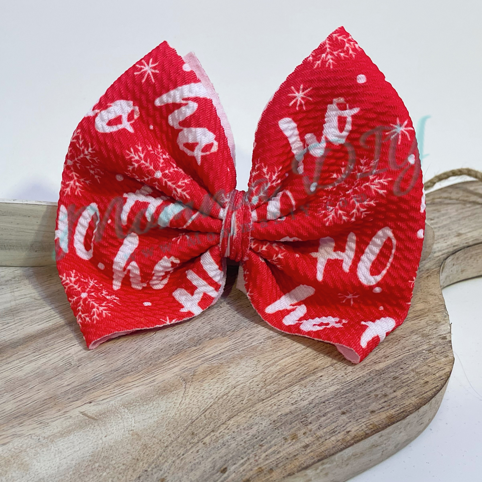 Large Fuzzy Heart Bow – Momma DIY